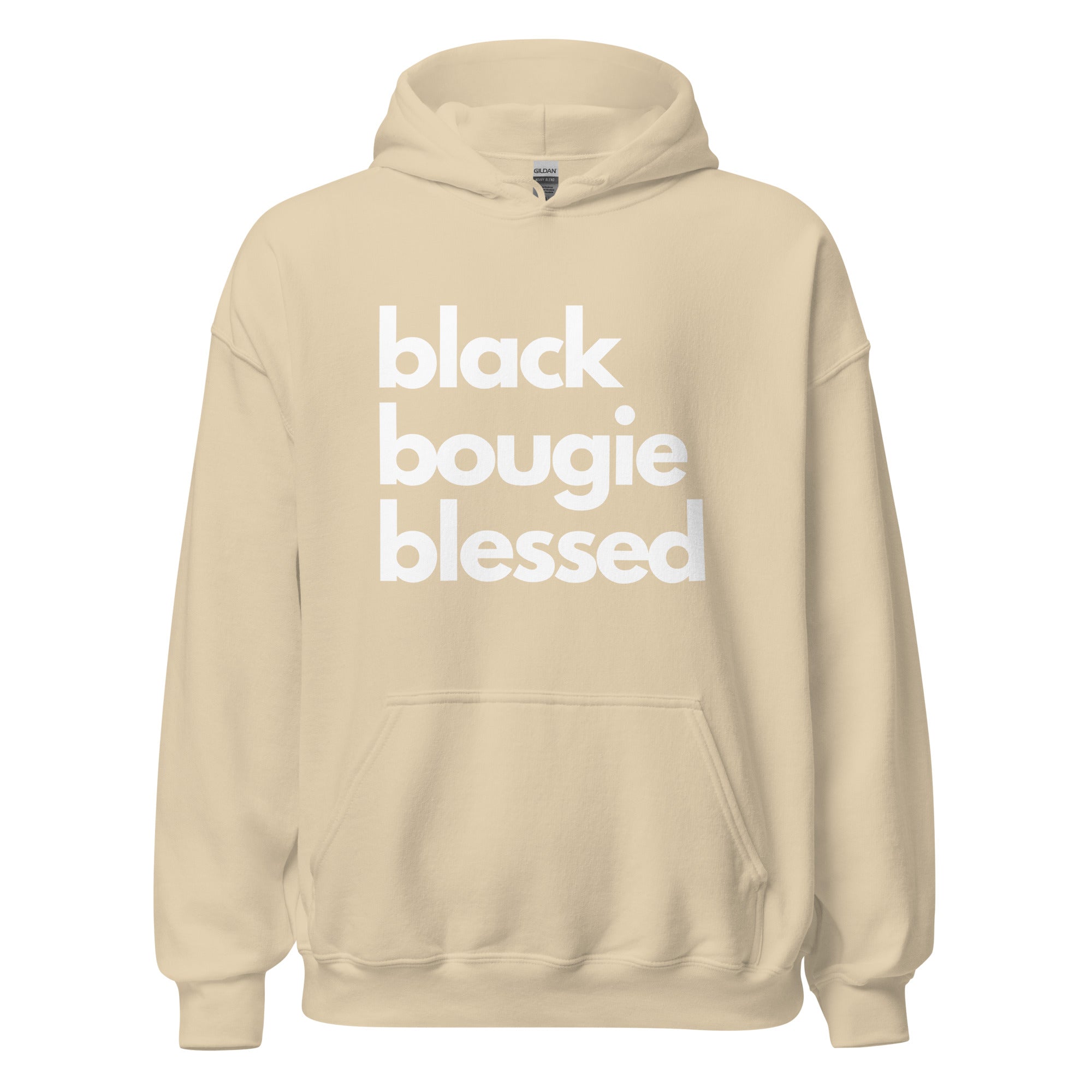 Black Bougie Blessed Unisex Hoodie – The T-Shirt Shop Black Bougie Blessed Unisex Hoodie – The T-Shirt Shop